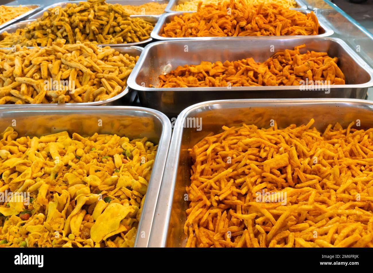 Bhujia, a spicy deep-fried sev filled with a burst of flavors, made ...