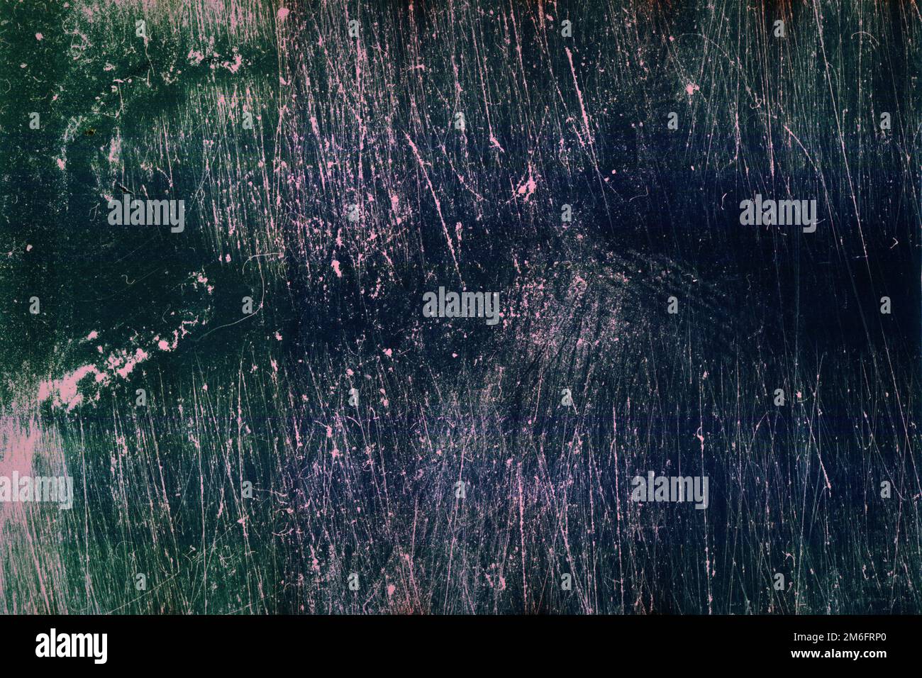 Abstract scratched film texture background with grain, dust and light ...