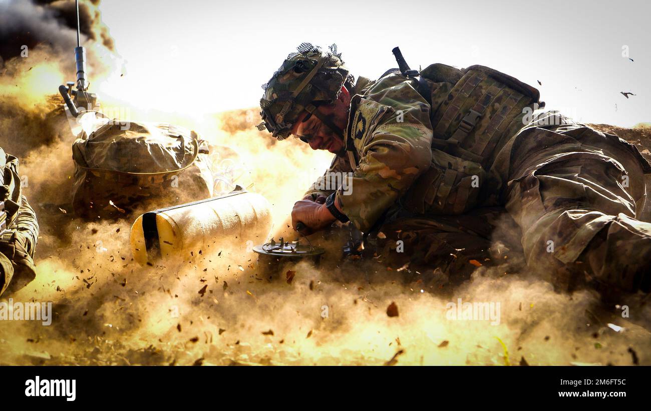 Sappers from 326th Brigade Engineer Battalion "Sapper Eagles", 1st ...