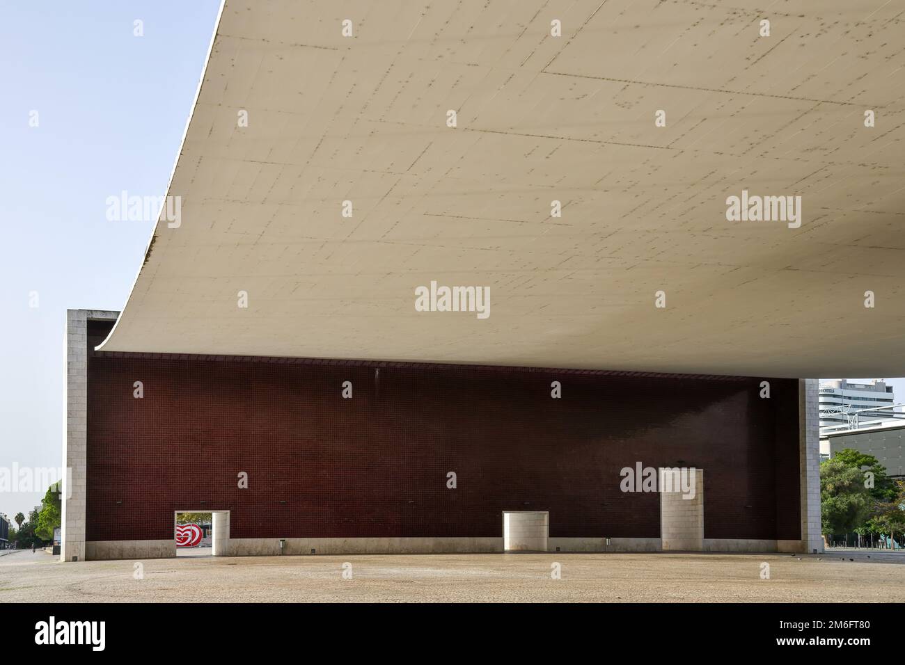 The architectural details of the Portugal Pavilion inaugurated at Expo ...