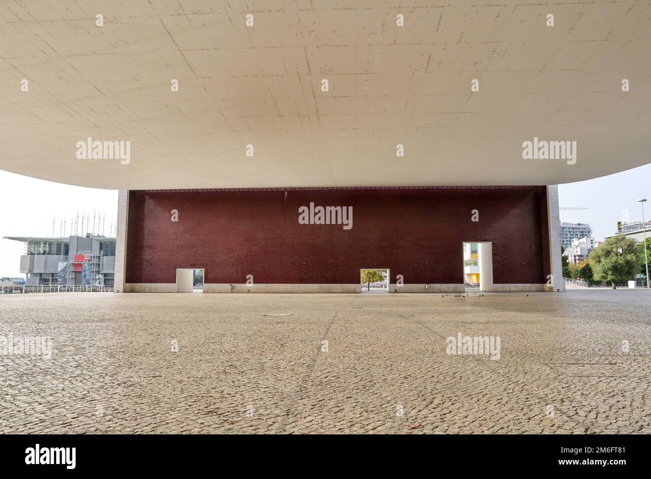 The architectural details of the Portugal Pavilion inaugurated at Expo ...