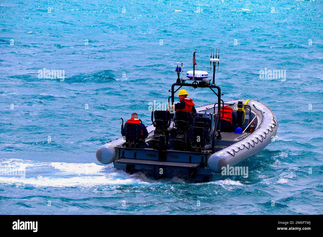 220427-O-NR876-819 APRA HARBOR, Guam (April 27, 2022) The 11m rigid ...