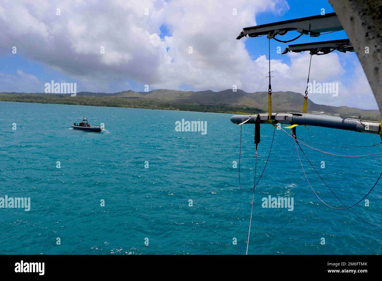 220427-O-NR876-431 APRA HARBOR, Guam (April 27, 2022) The 11m rigid ...