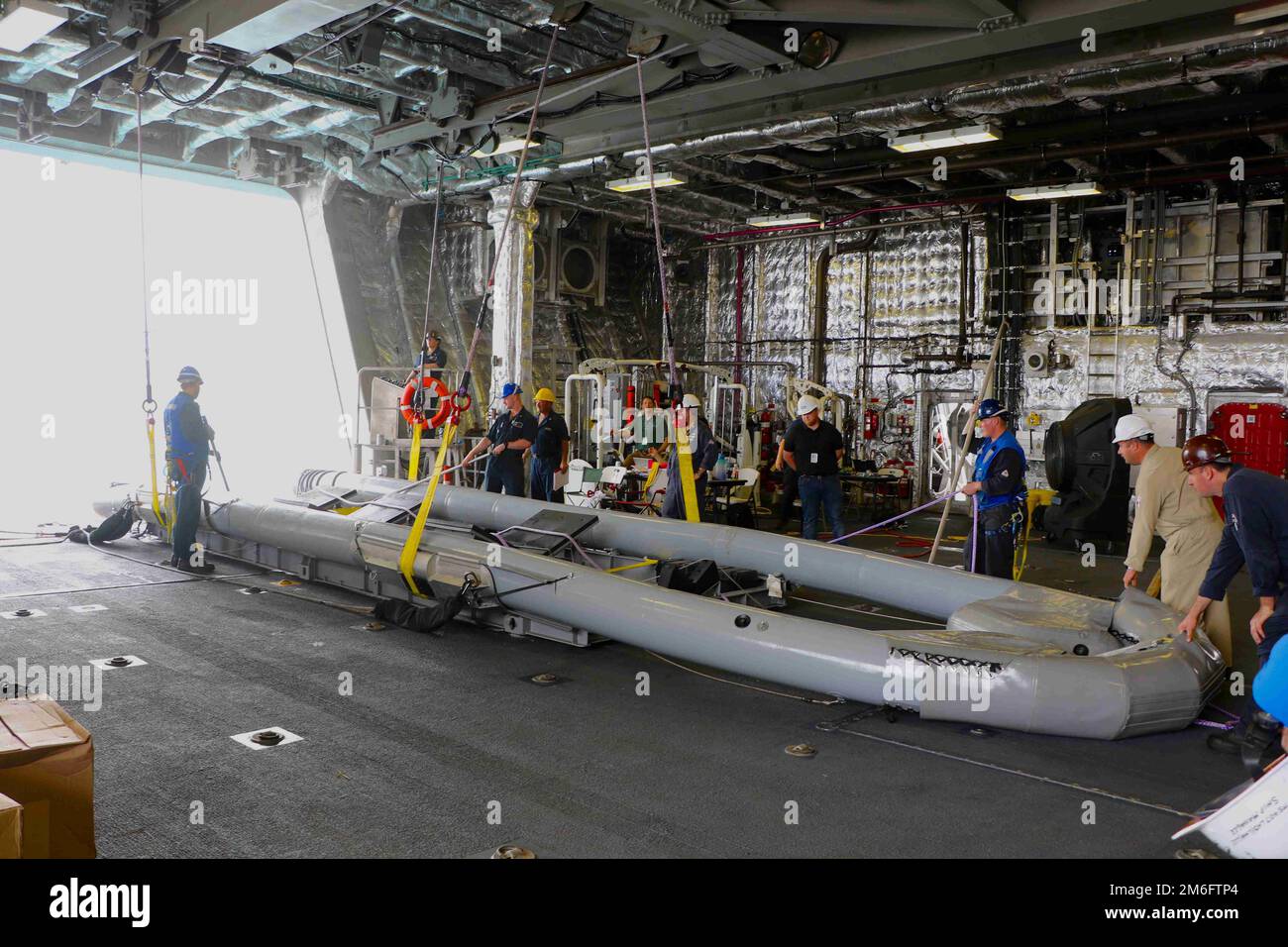 220427-O-NR876-543 APRA HARBOR, Guam (April 27, 2022) Sailors from the ...