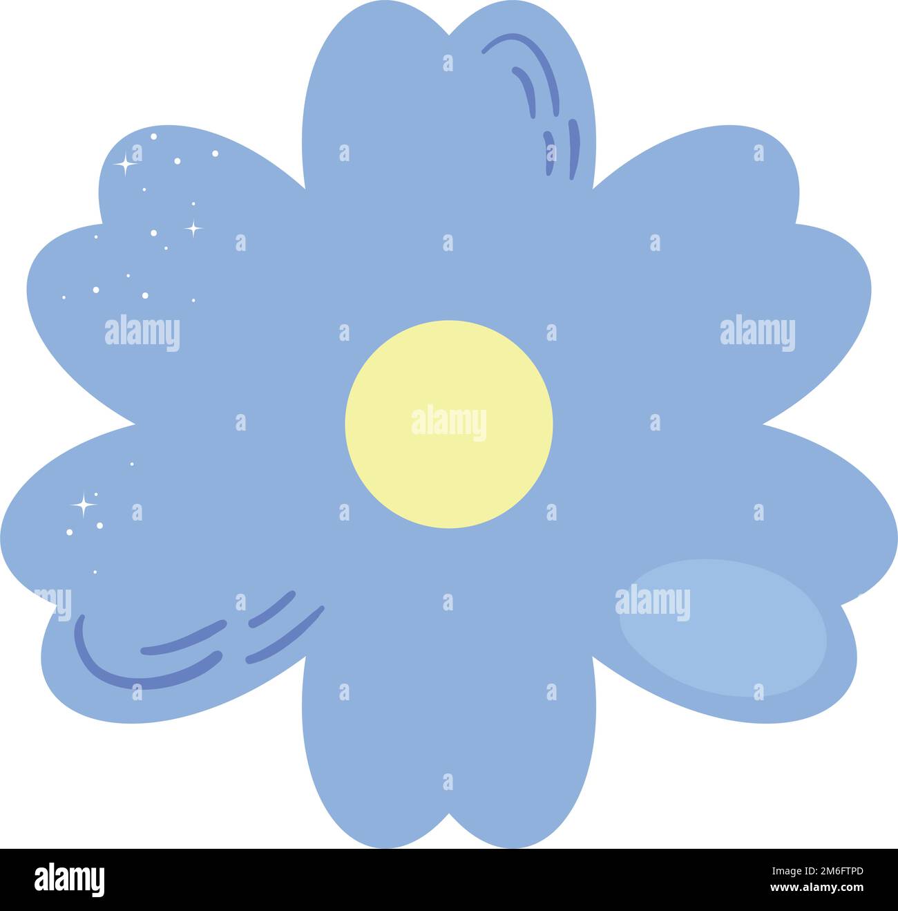 cute flower icon Stock Vector Image & Art - Alamy
