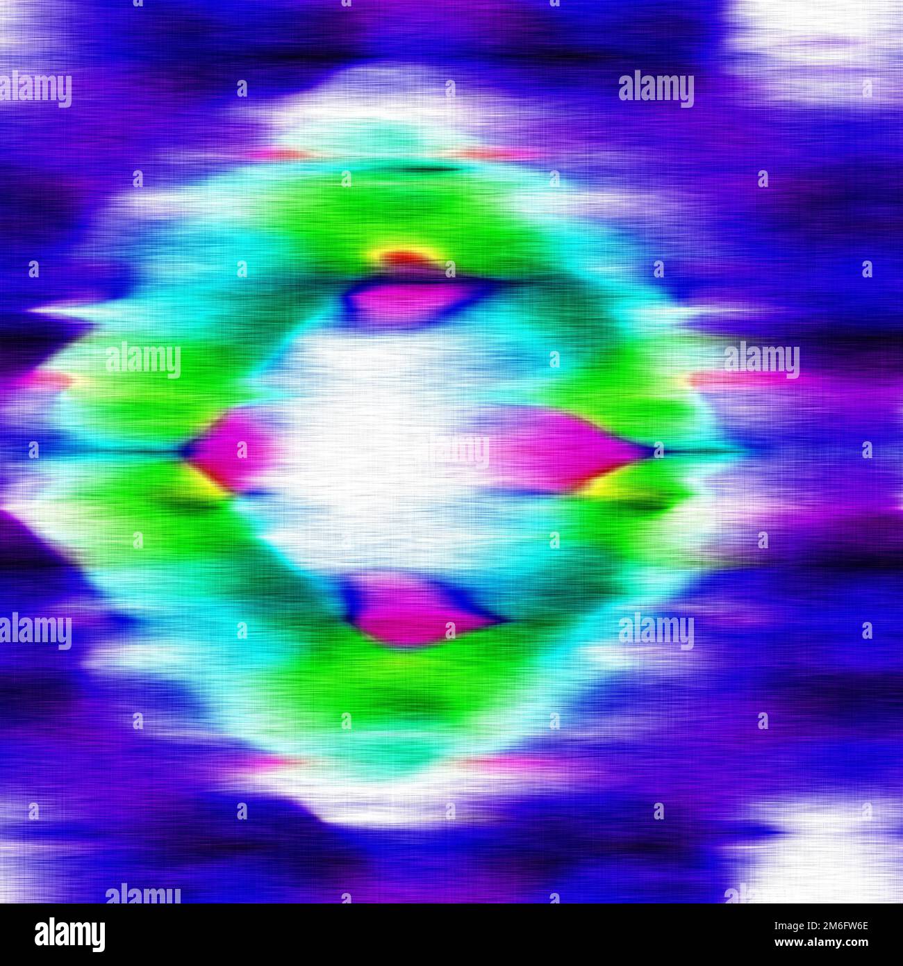 Retro bright wave pattern. Playful vintage pink shibori wallpaper ...