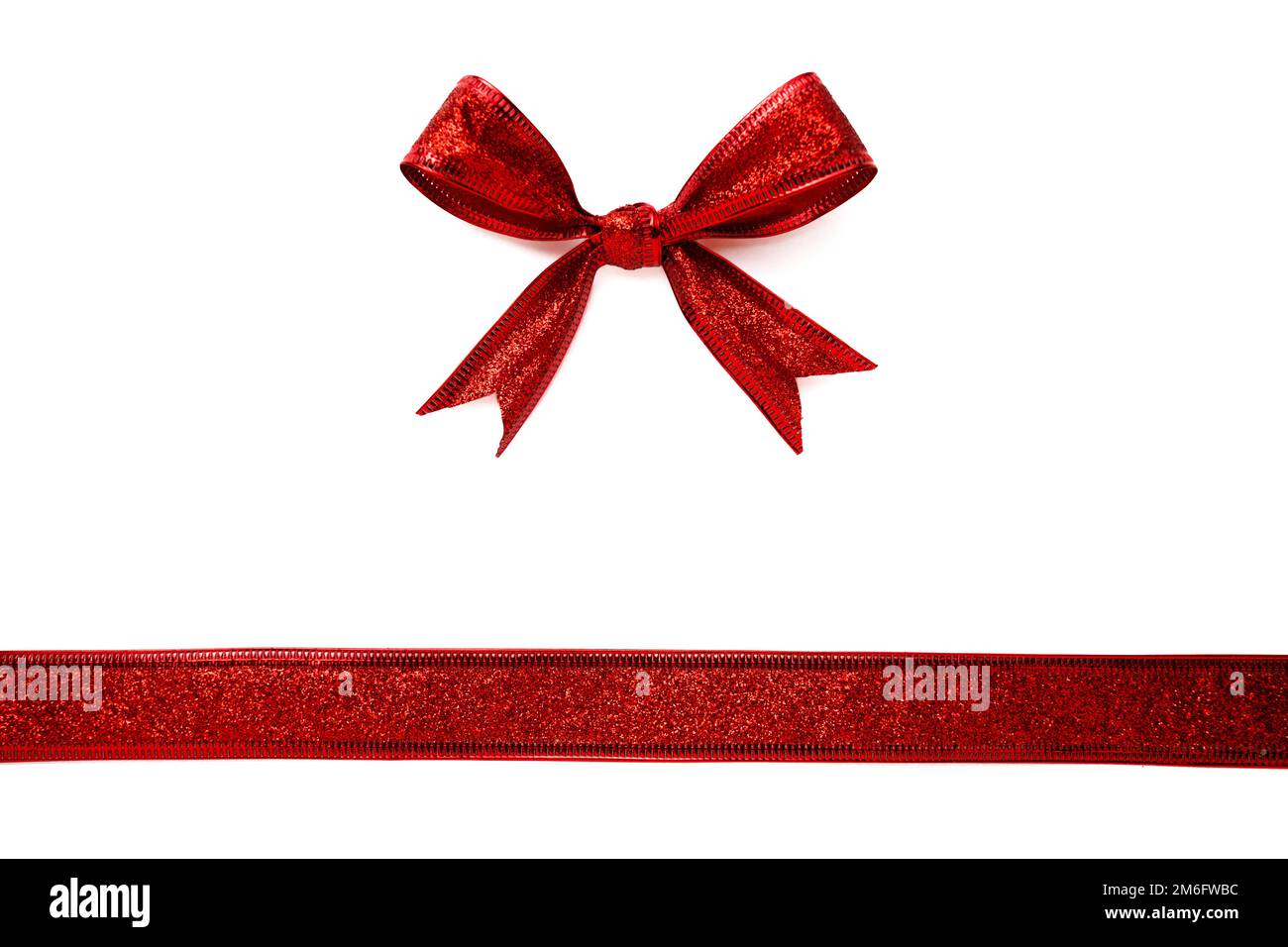 Shiny white satin ribbon hi-res stock photography and images - Alamy