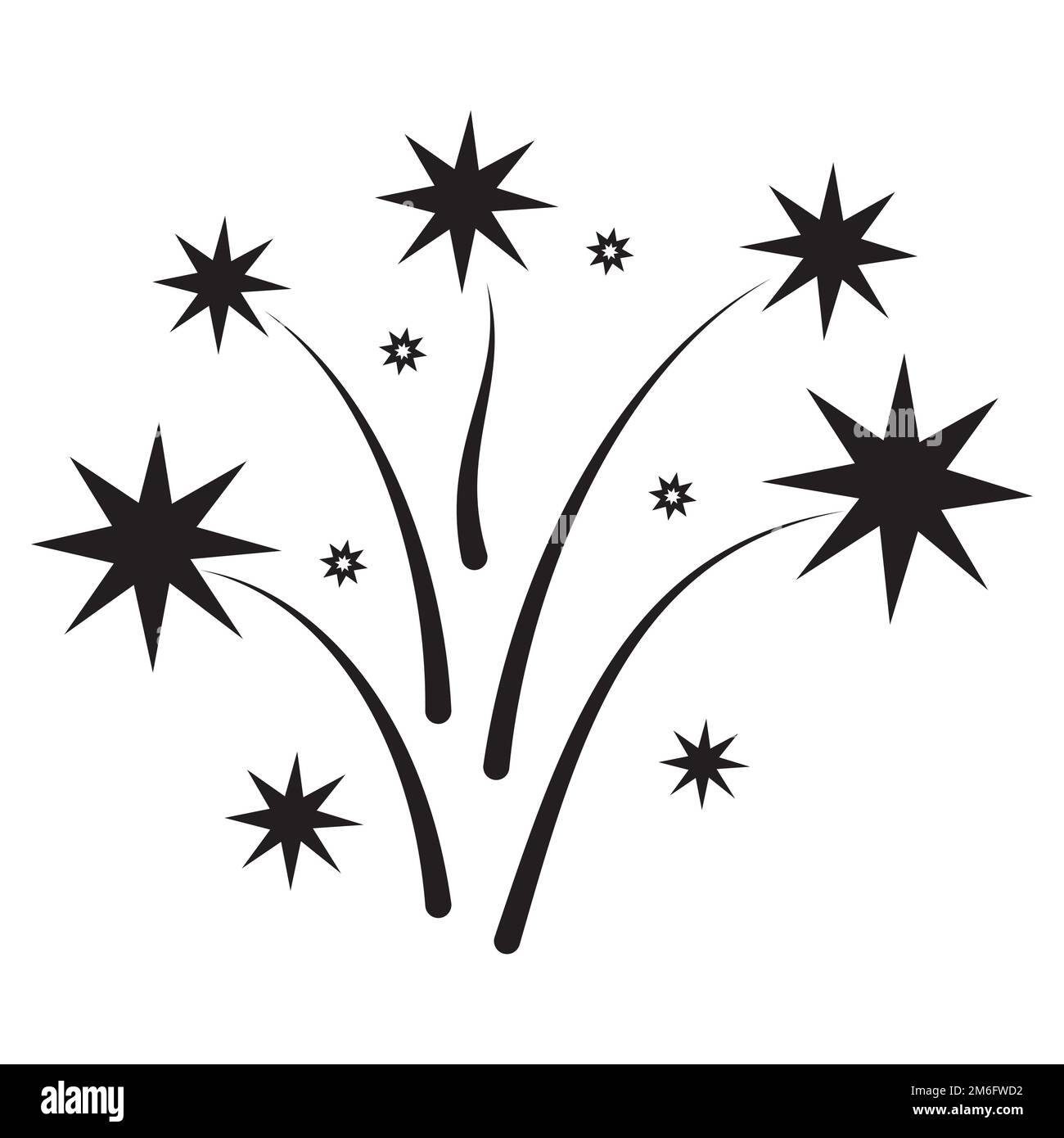 Star icons. Twinkling stars. Sparkles, shining burst. Christmas vector ...
