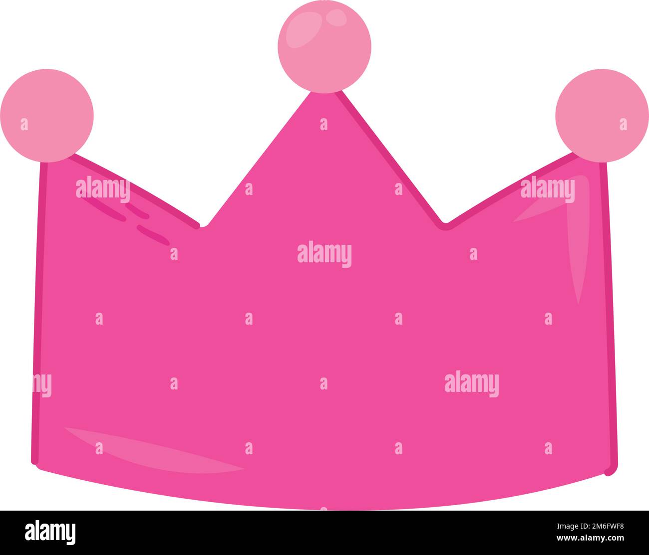 pink crown icon Stock Vector Image & Art - Alamy
