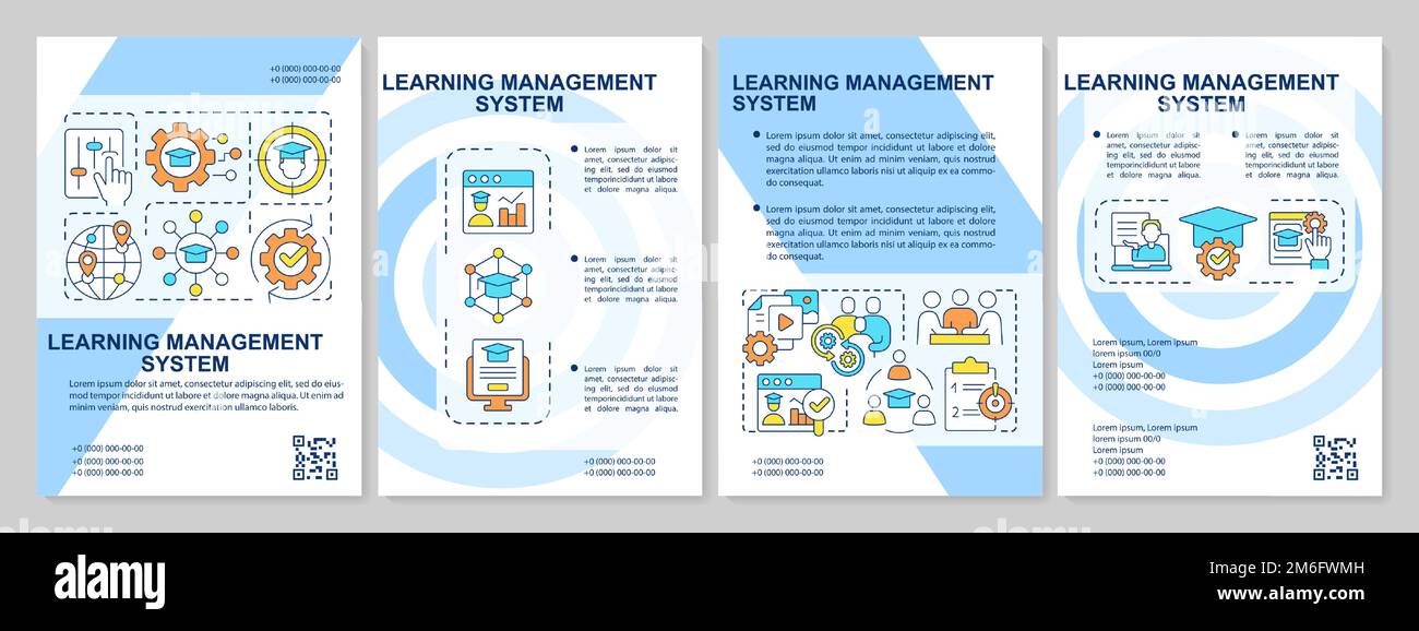 Elearning flyer hi-res stock photography and images - Alamy