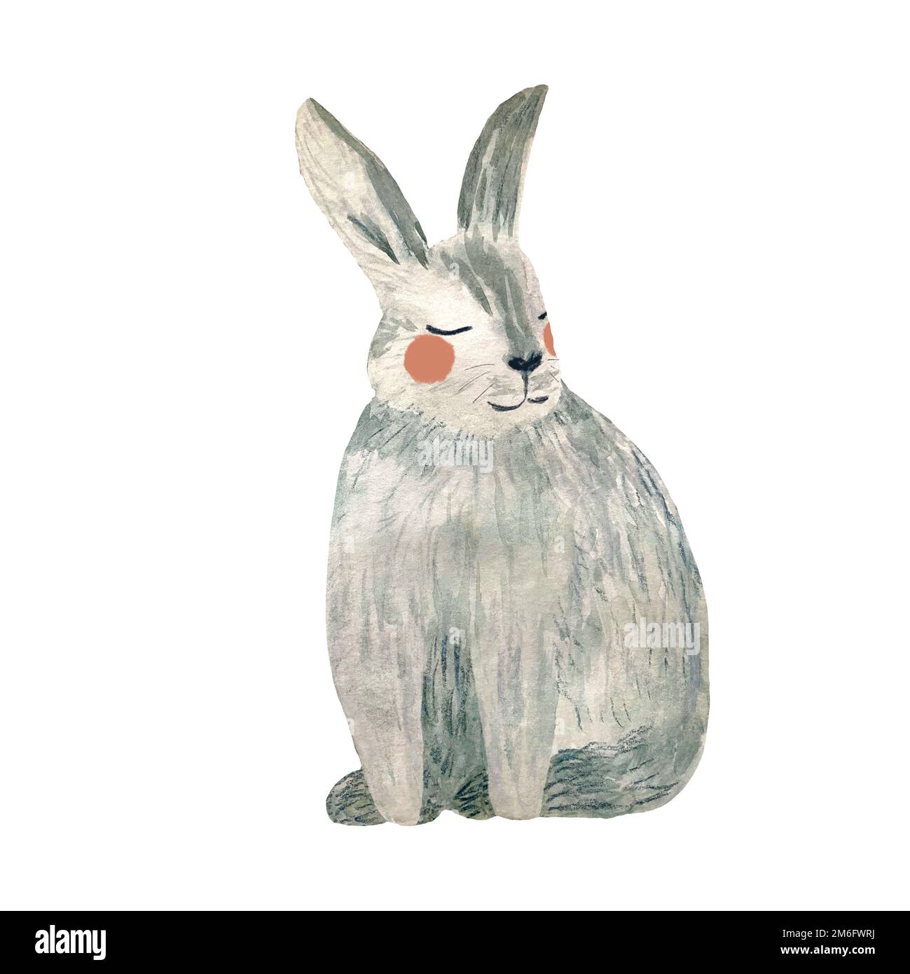 Rabbit simple hi-res stock photography and images - Alamy