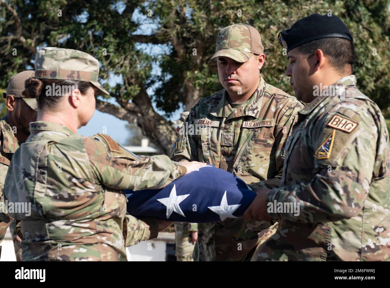 Space Launch Delta 30 leadership along with Airmen and Guardians from ...