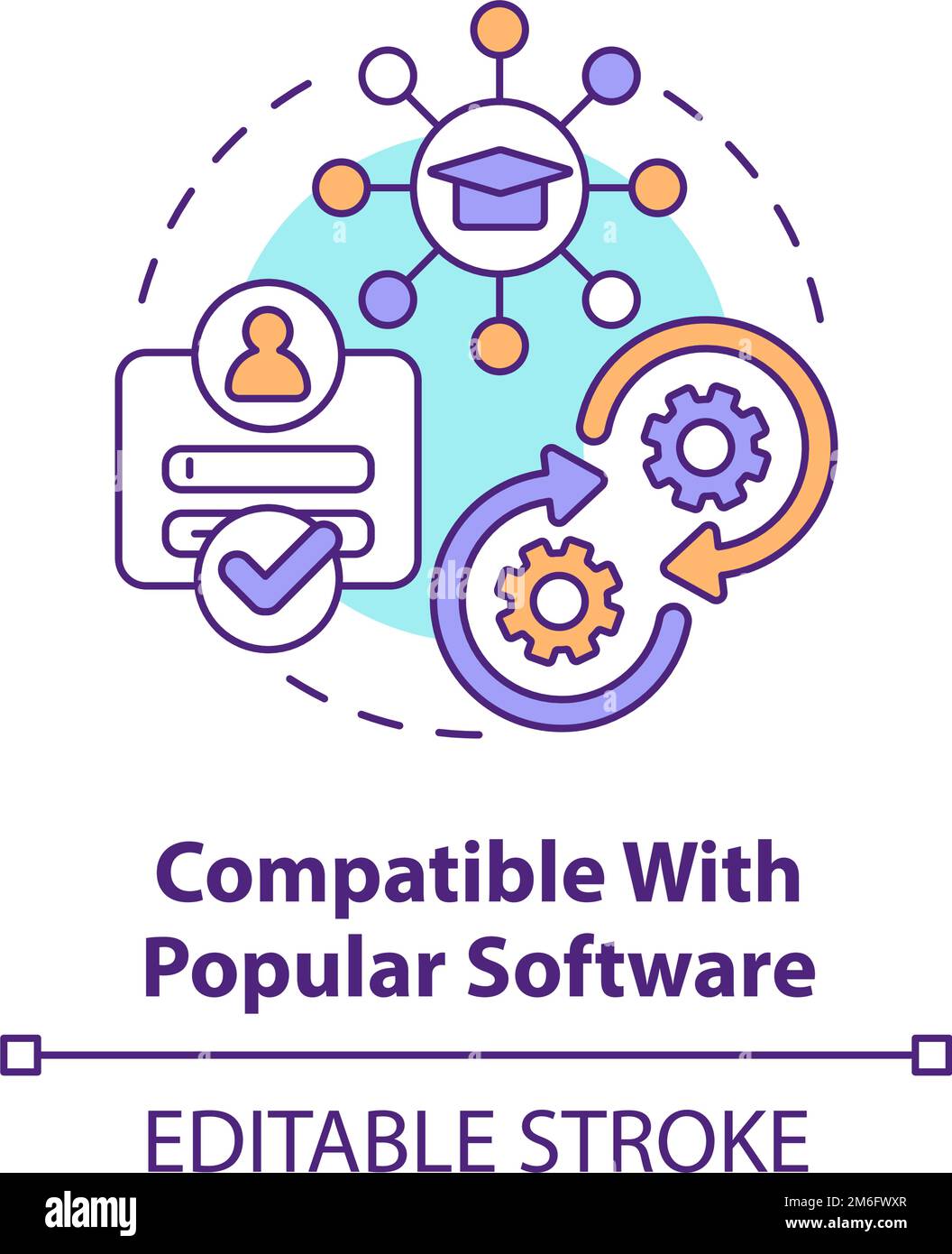 Popular access Stock Vector Images - Alamy