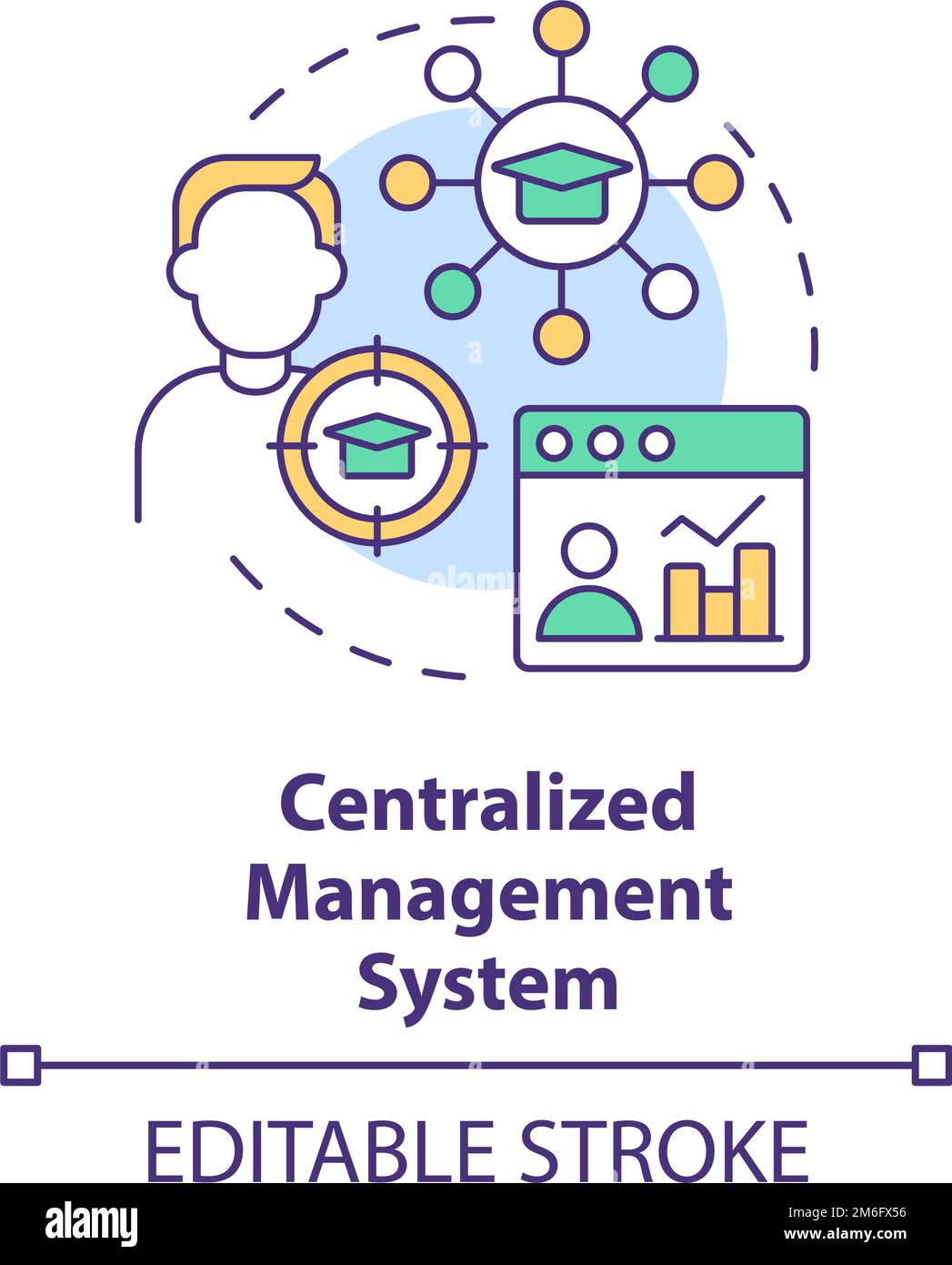 Centralised management system concept icon Stock Vector Image & Art - Alamy Centralised management system concept icon Stock Vector Image & Art - Alamy