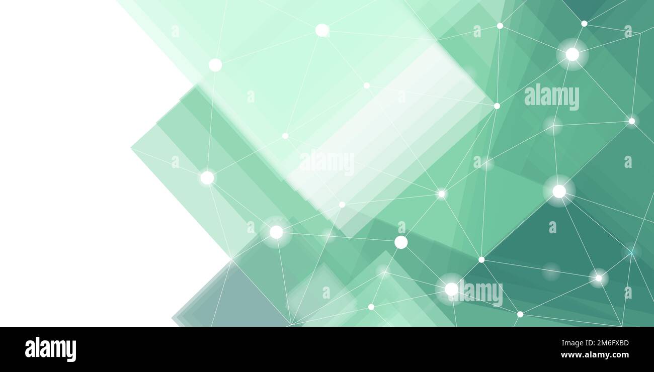 Green and white futuristic technology background vector Stock Vector ...