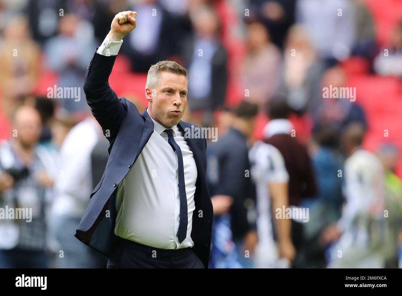 Millwall manager neil harris sky bet league one play off hi-res stock ...