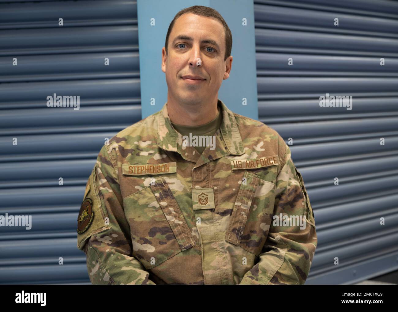 U.S. Air Force MSgt Alan Stephenson, 100th Maintenance Group 1st Sgt. was in attendance at the ...