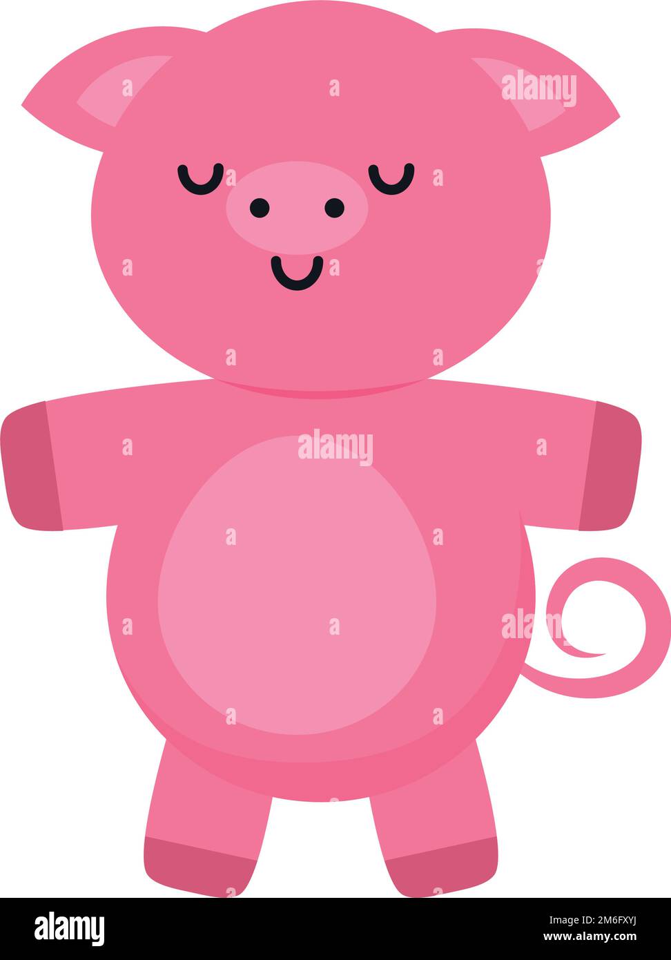 cute piggy icon Stock Vector Image & Art - Alamy