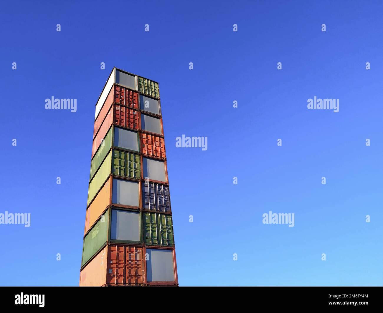 Container tower hi-res stock photography and images - Alamy