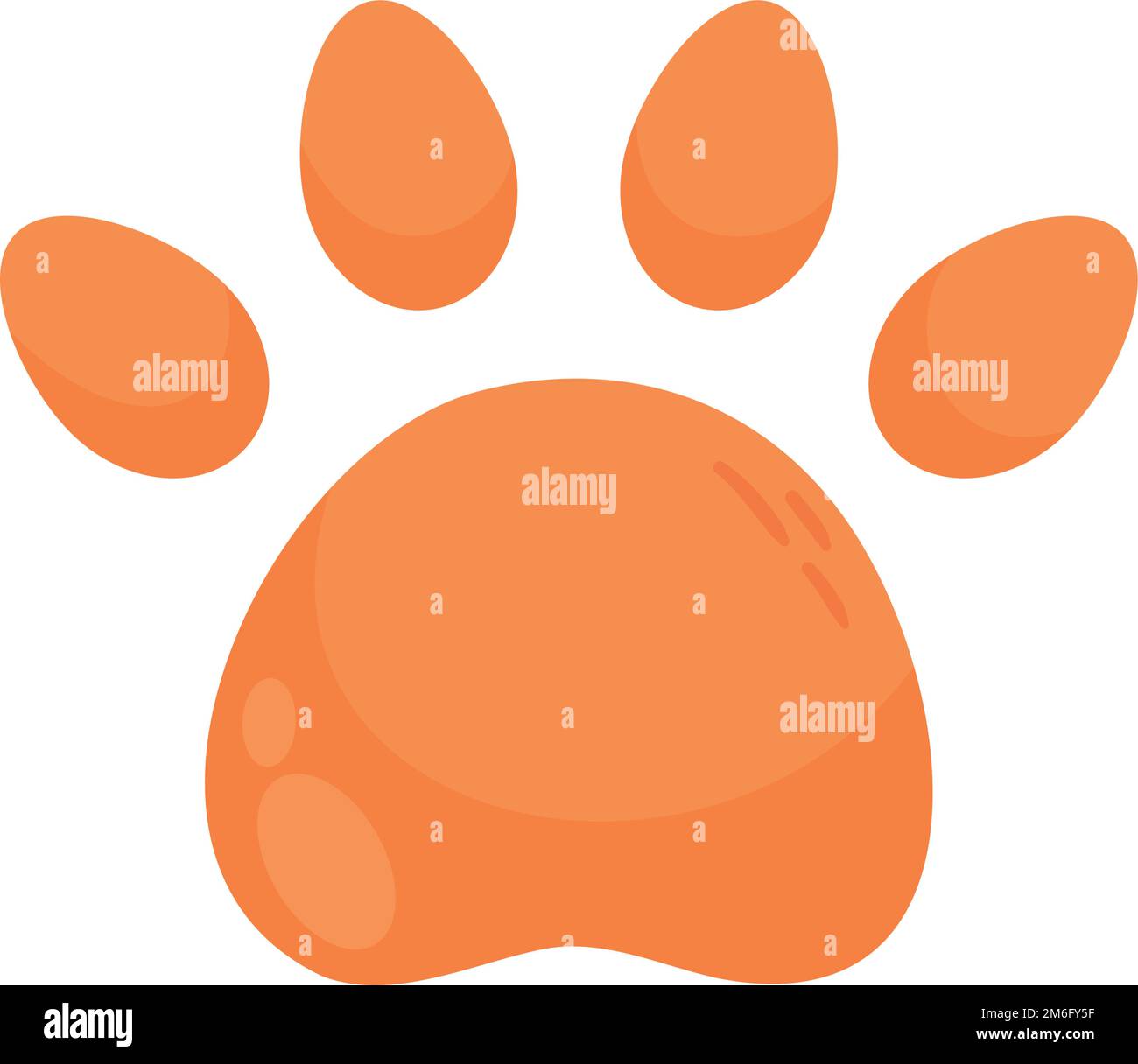 dog footprint icon Stock Vector Image & Art - Alamy