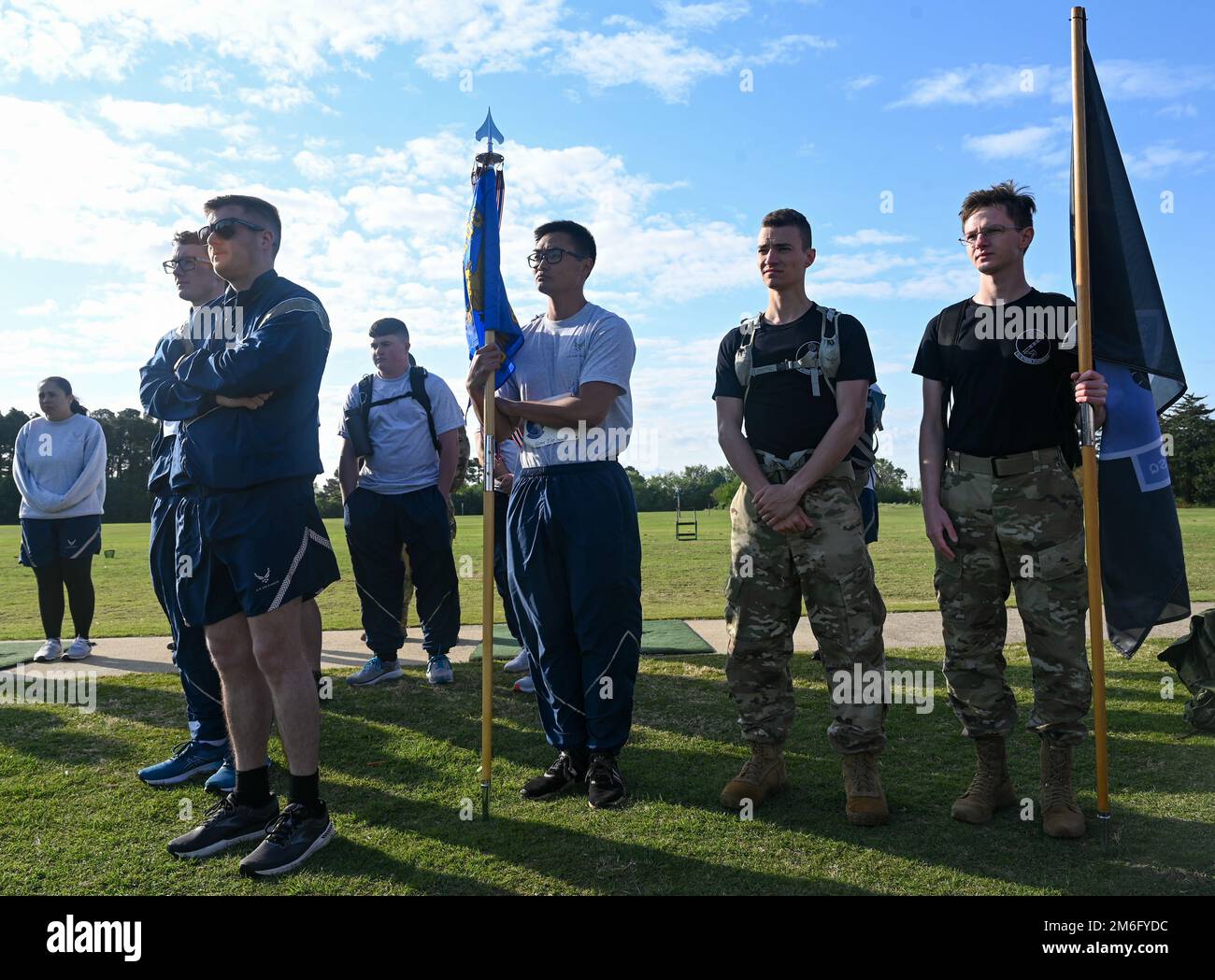Airmen from the 83d Network Operations Squadron gather for the Ransom ...