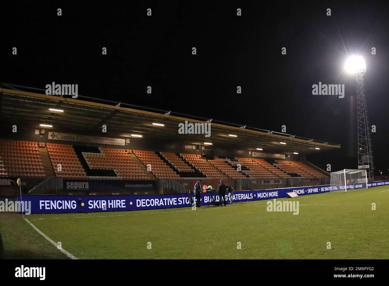 Cambs glass stadium hi-res stock photography and images - Alamy