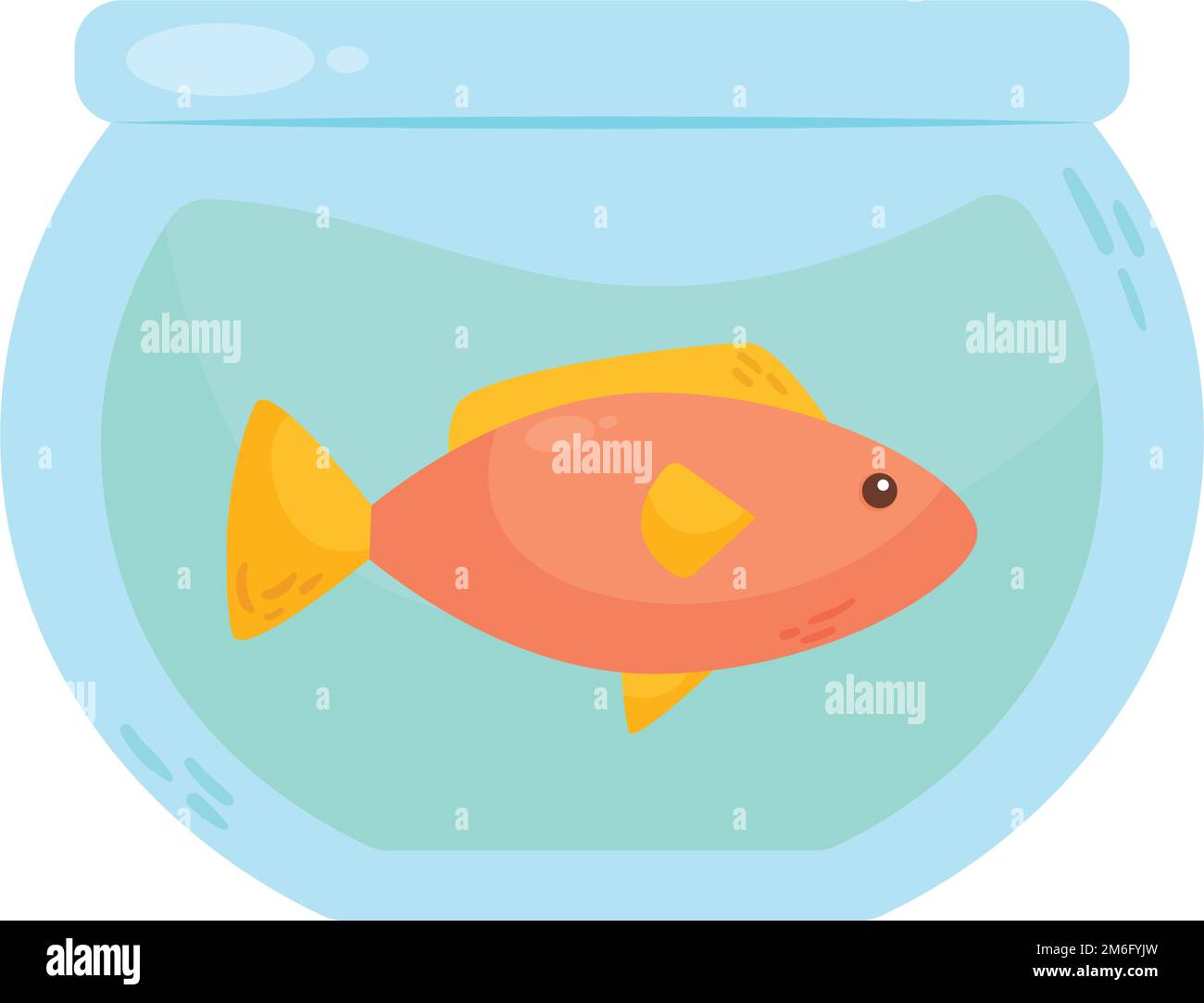 fish bowl icon Stock Vector Image & Art - Alamy