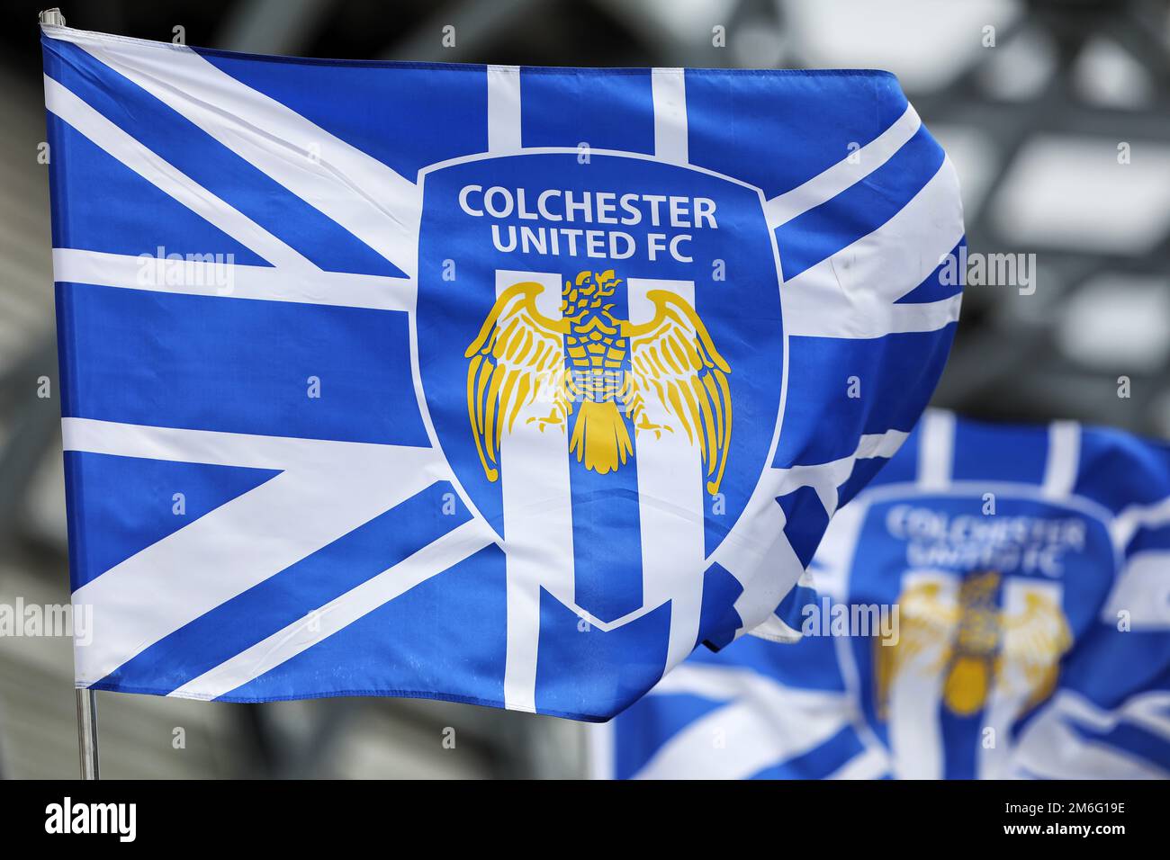 Two flags stadium hi-res stock photography and images - Alamy