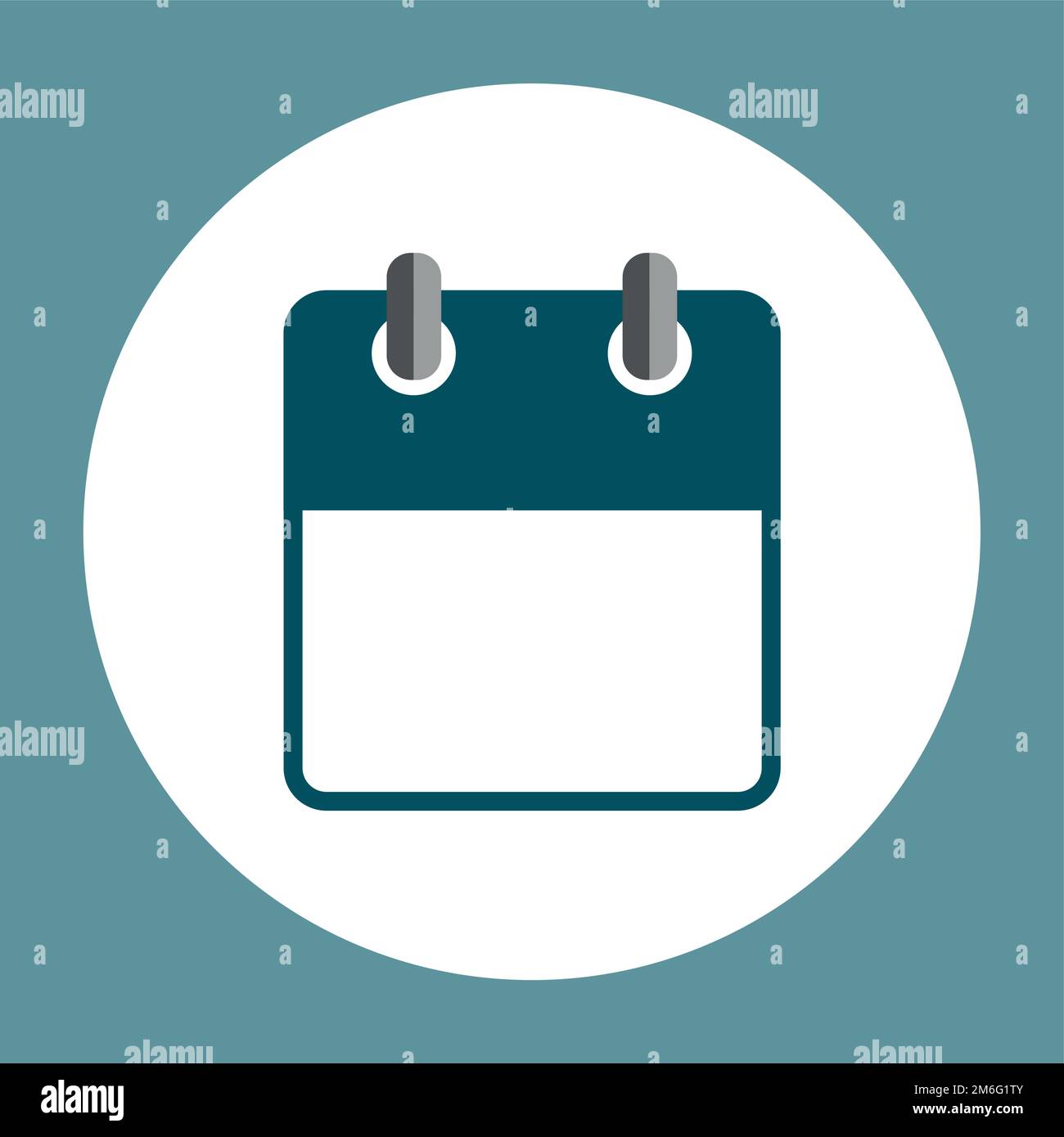 business simple blue calendar pictogram vector illustration Stock ...