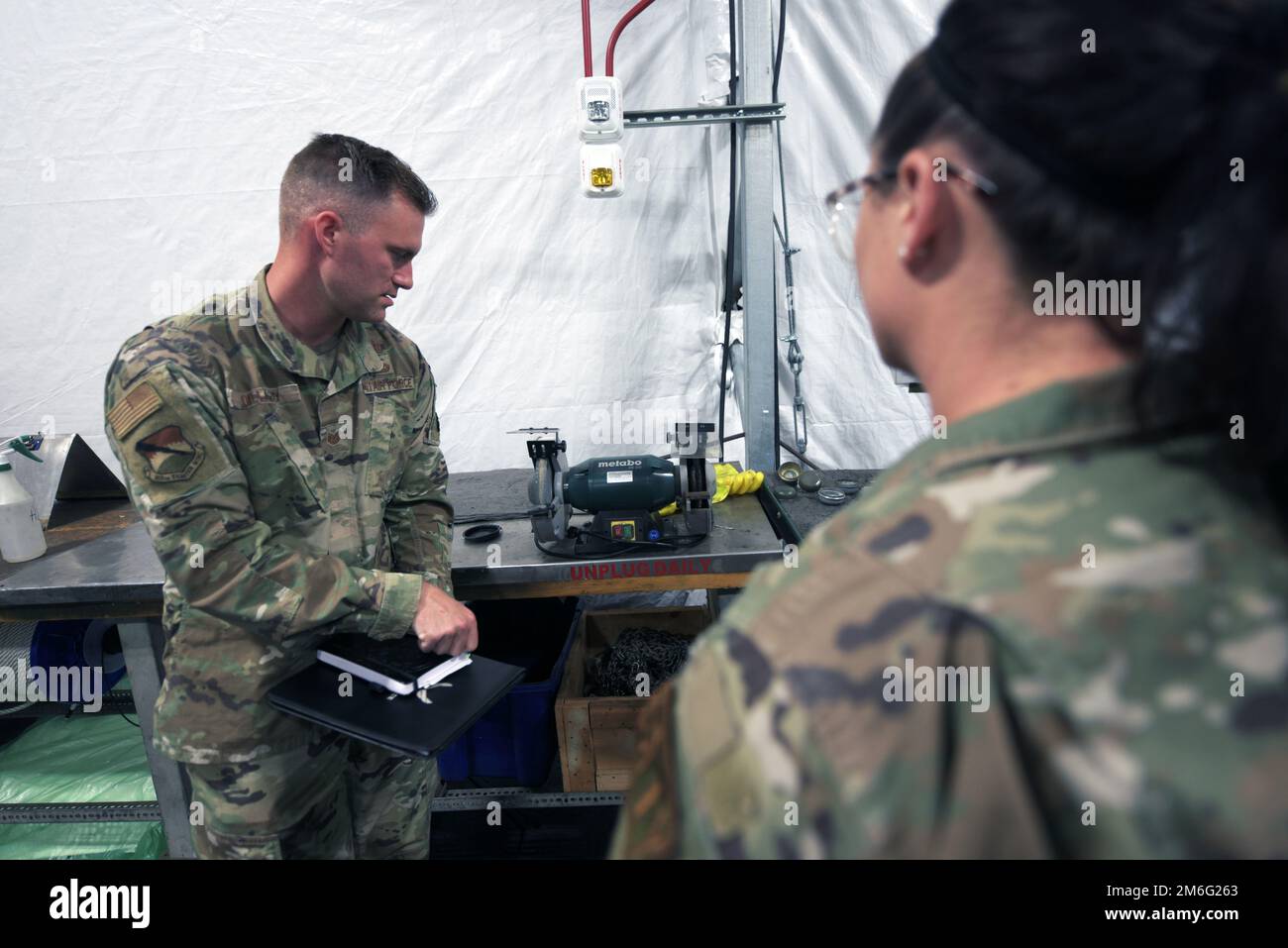 U.S. Air Force Tech. Sgts. Michael Dillard, 325th Fighter Wing ...