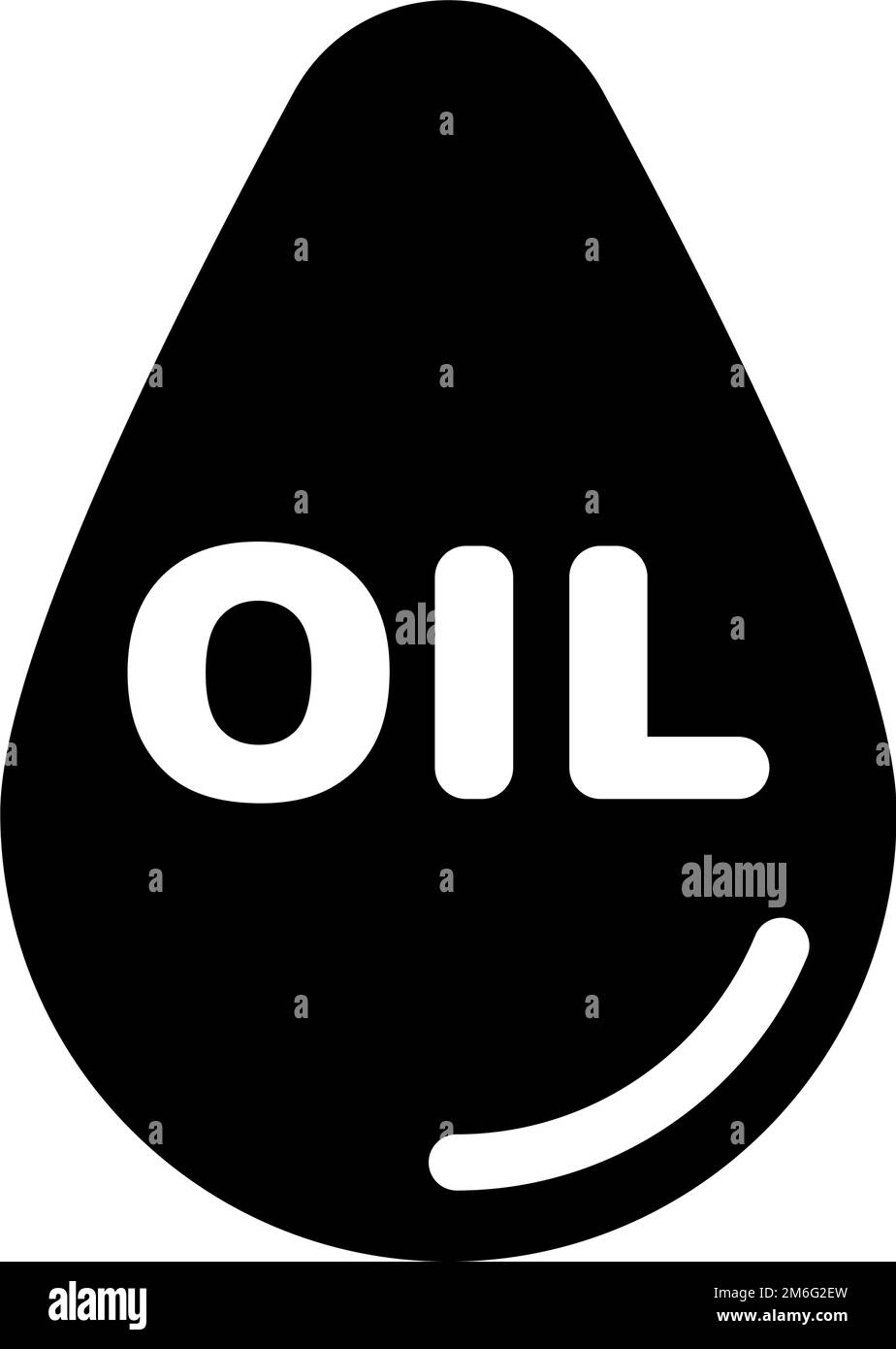 Oil silhouette icon. Oil and gasoline. Crude oil. Editable vector Stock ...