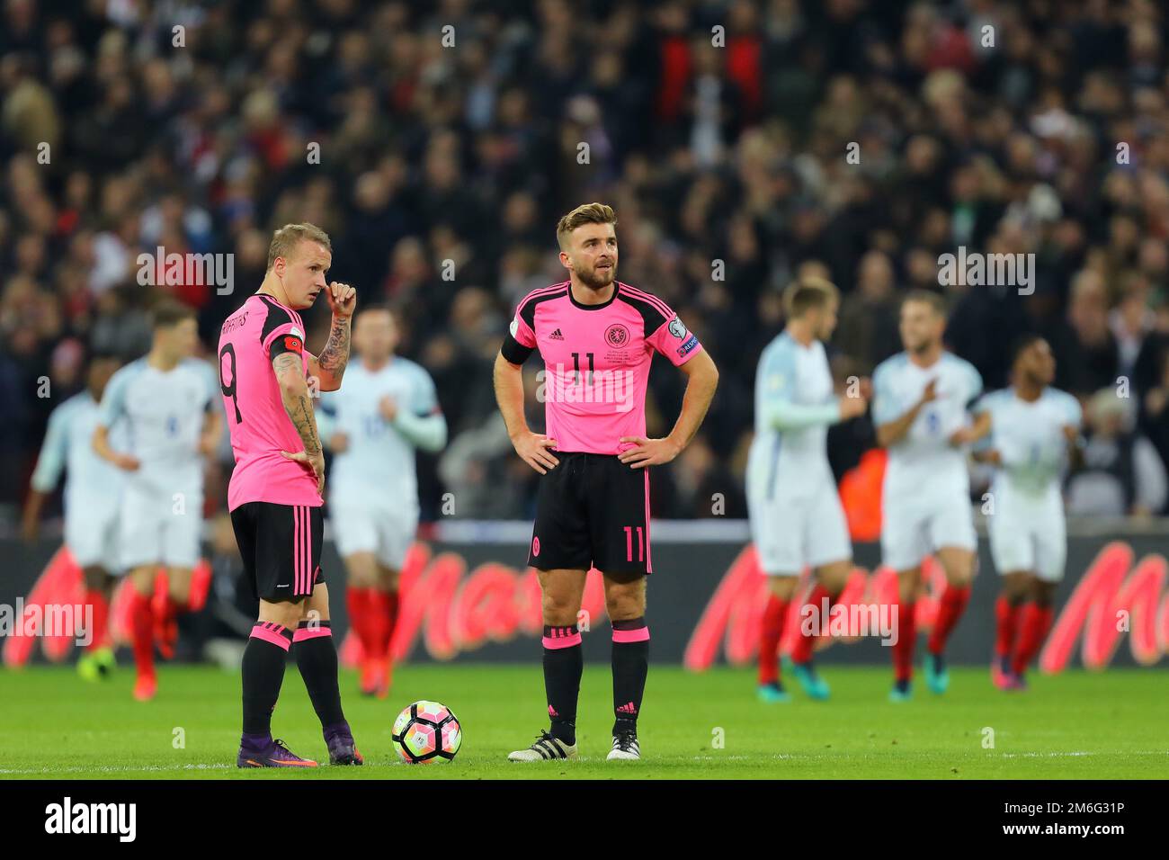 Leigh griffiths scotland v england hi-res stock photography and images ...