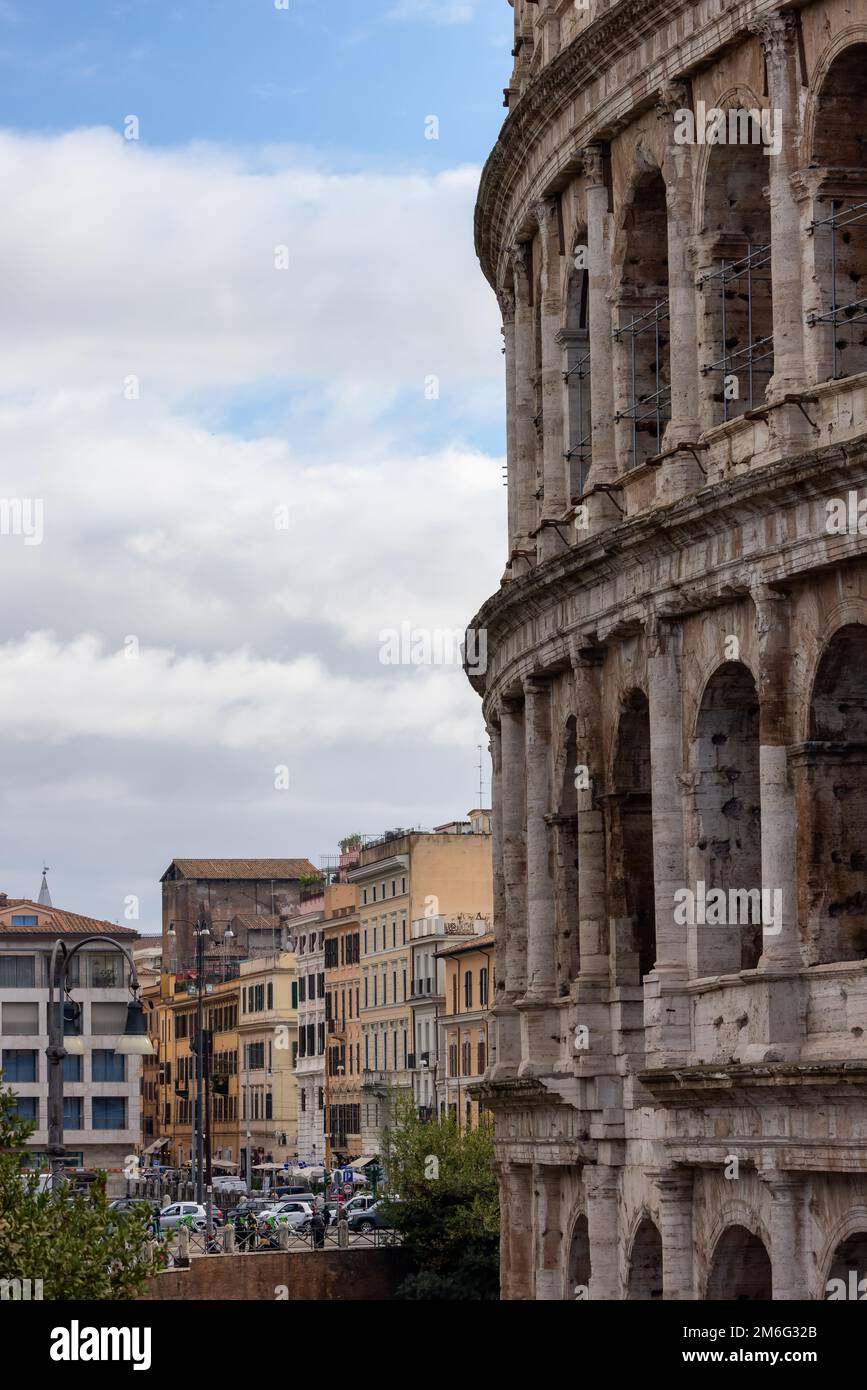 Ancient Remains in Rome, Italy. Colosseum Stock Photo - Alamy