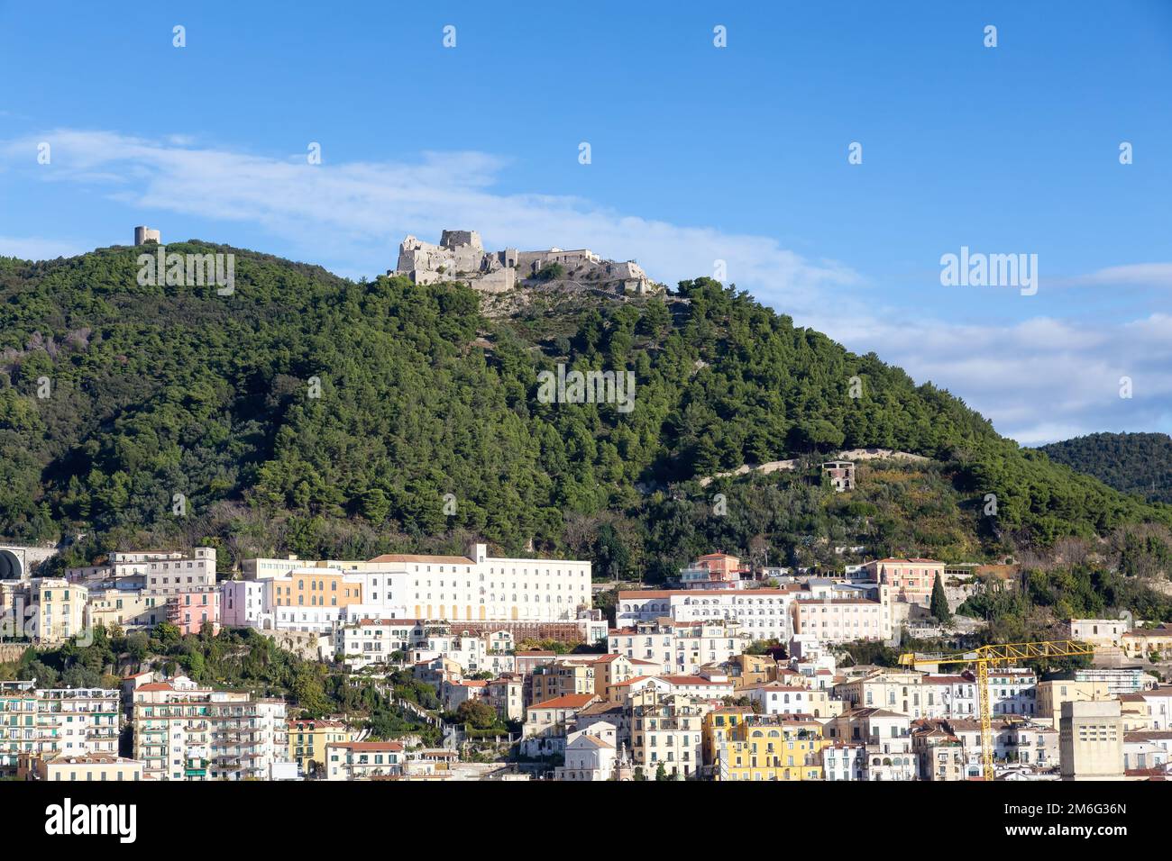 Aerial view salerno city italy hi-res stock photography and images - Alamy