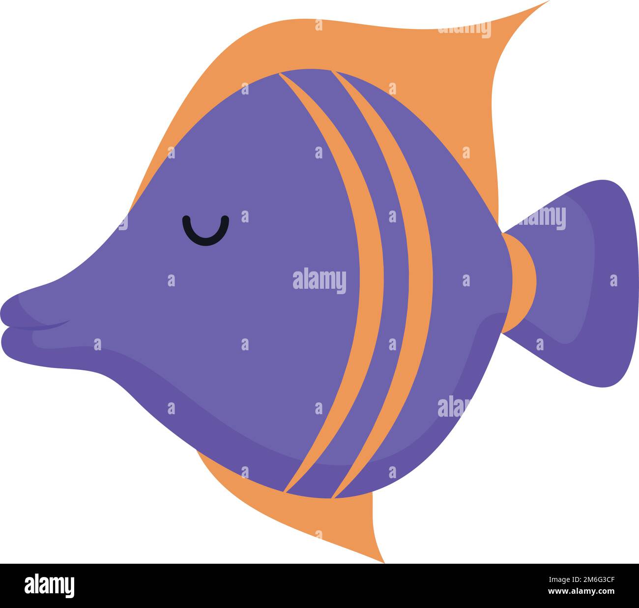 cute fish icon Stock Vector Image & Art - Alamy