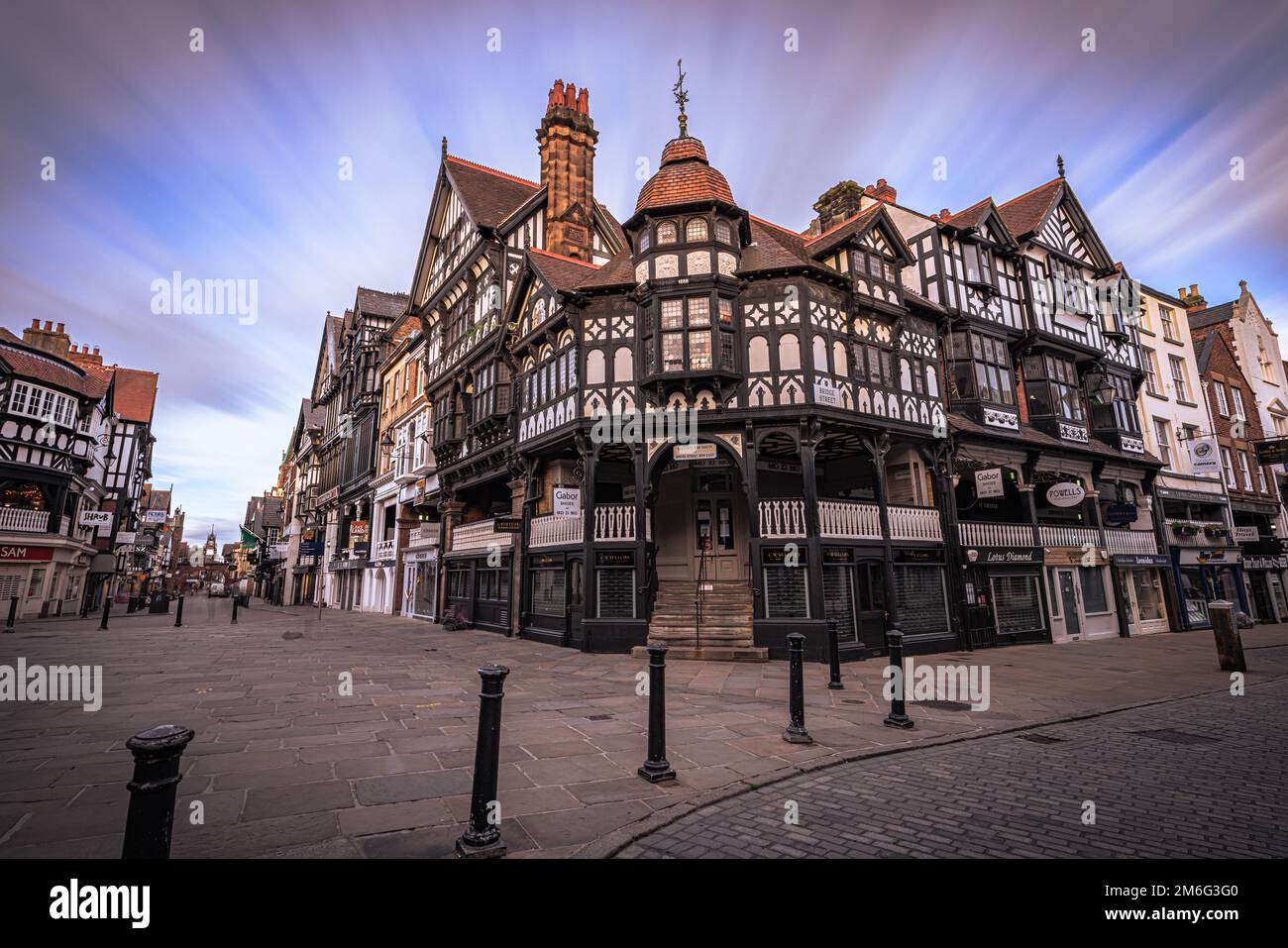 Chester - May 25 2022: Medieval town of Chester, England Stock Photo ...