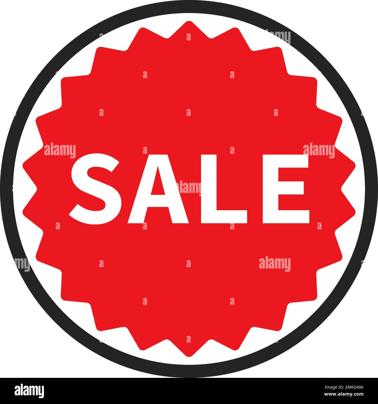 SALE icon. Sale sticker. Editable vector Stock Vector Image & Art - Alamy