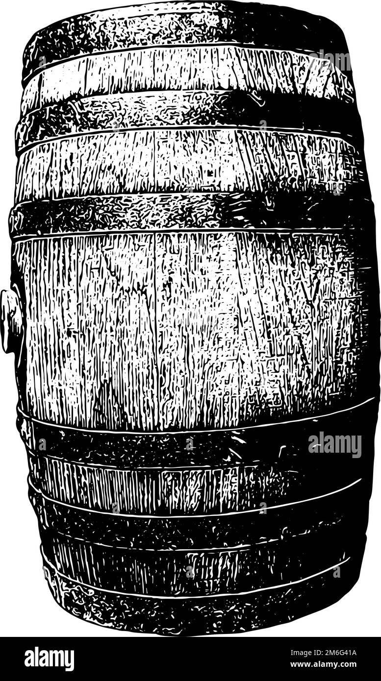 Gunpowder Barrel Drawing