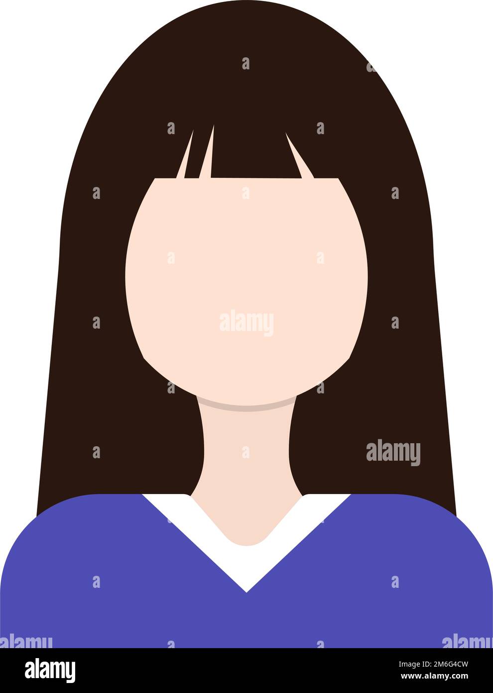 Female customer dressed Stock Vector Images - Alamy