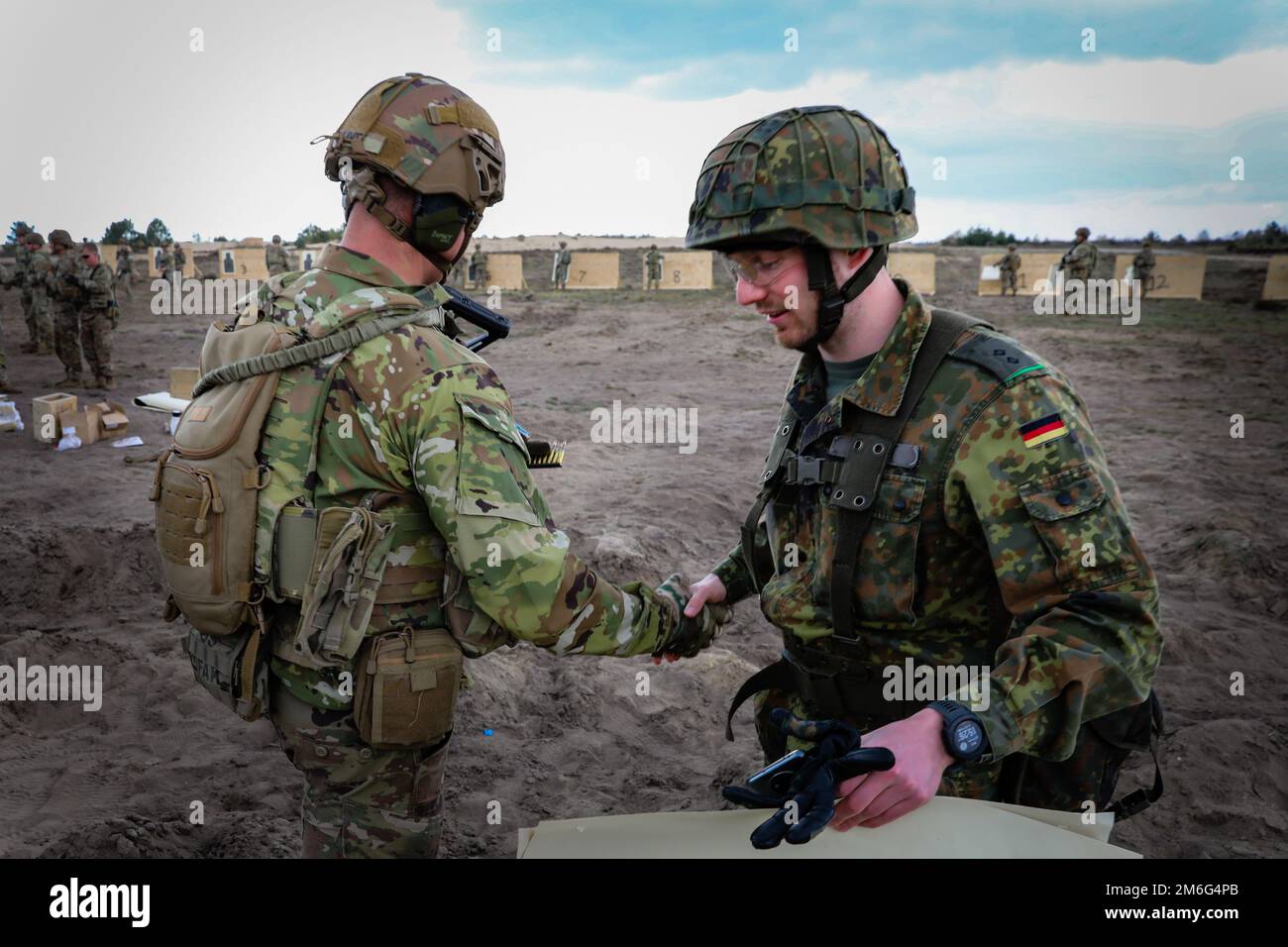 A U.S. Soldier assigned to the 1st Battalion, 8th Infantry Regiment ...