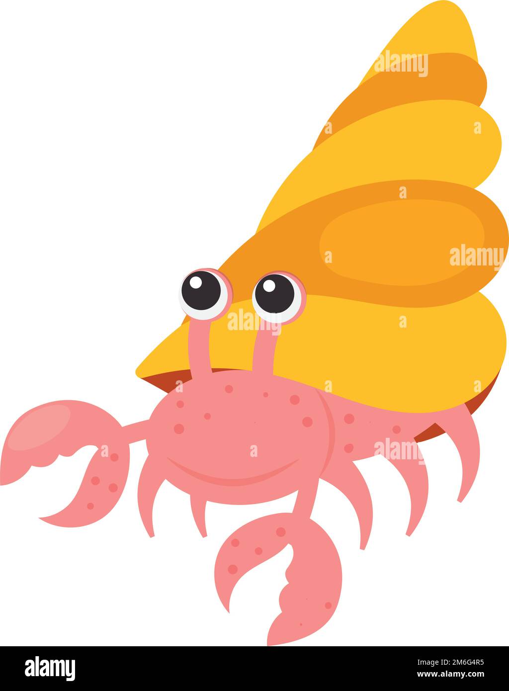 Snail in marine aquarium Stock Vector Images - Alamy