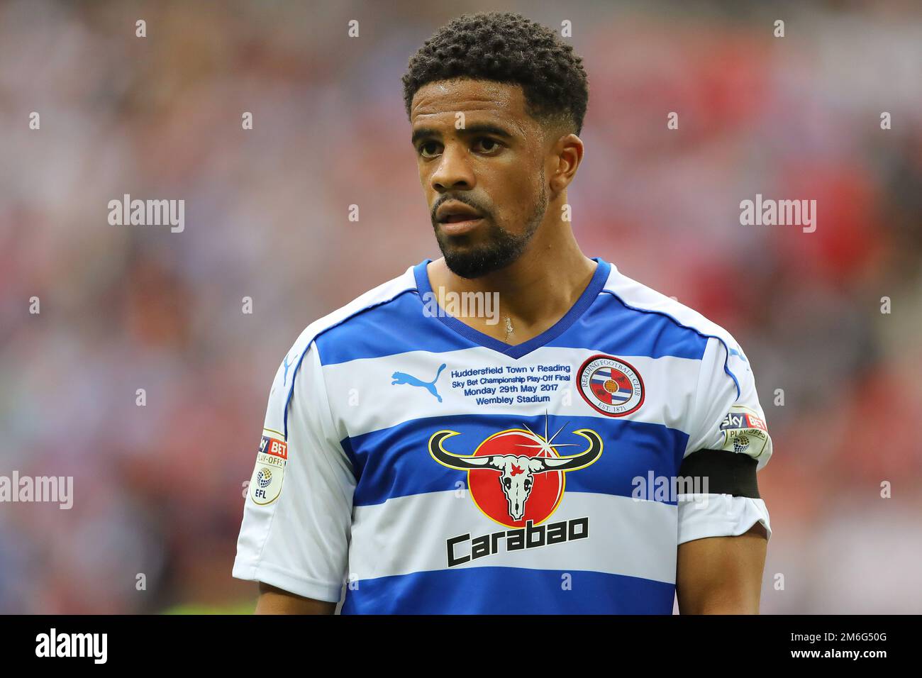 Garath McCleary of Reading - Huddersfield Town v Reading, Sky Bet ...
