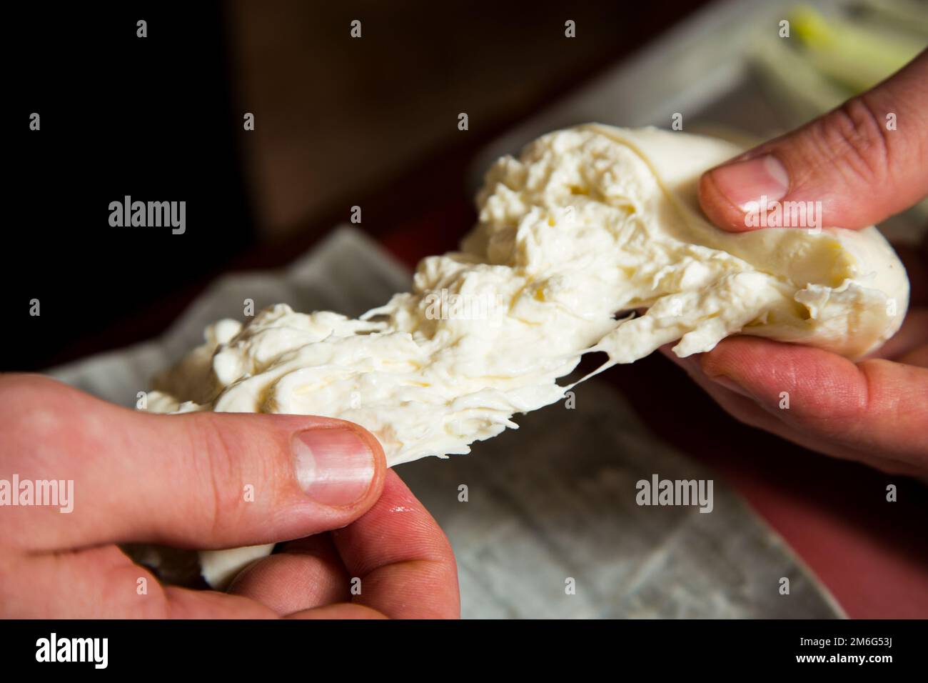 Mozzarella is a southern Italian cheese traditionally made from Italian ...