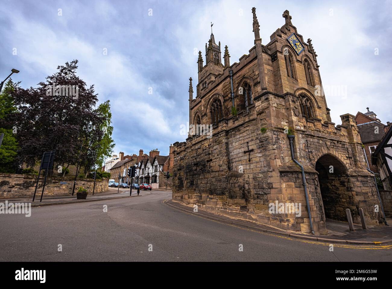 Warwick - May 26 2022: Medieval town of Warwick, England Stock Photo ...