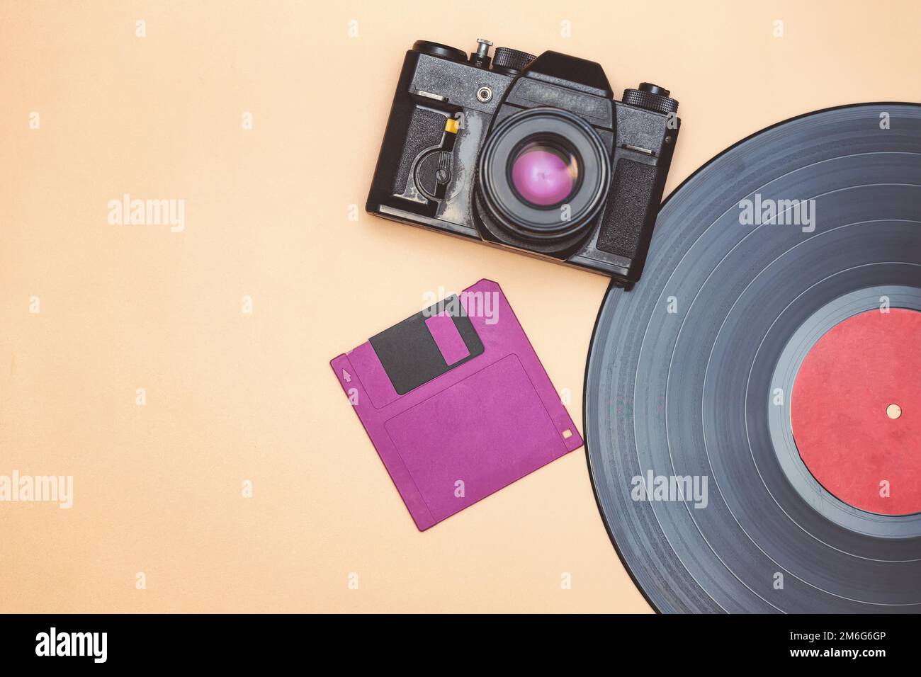 An old vinyl record Stock Photo - Alamy