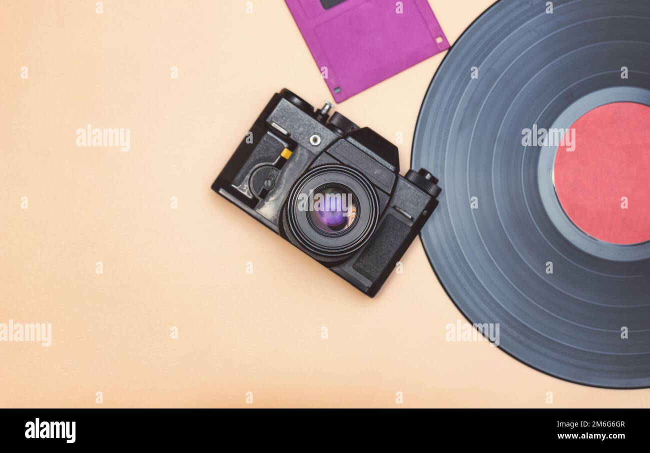 An old vinyl record Stock Photo - Alamy