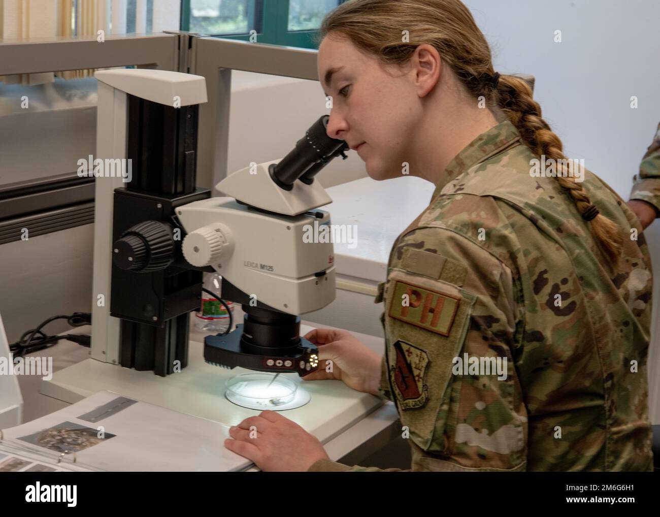 Senior Airman Hannah Jones-Trudeau, 104th Medical Group public health ...