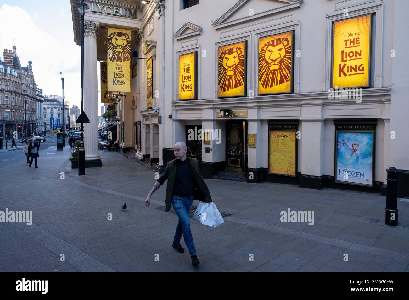 West End theatre show posters for The Lion King at the Lyceum Theatre ...