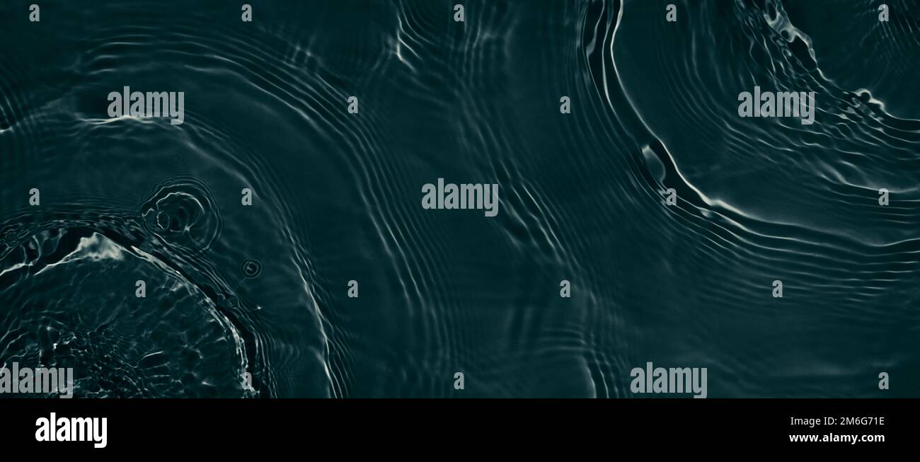 banner black transparent clear calm water surface texture Stock Photo ...