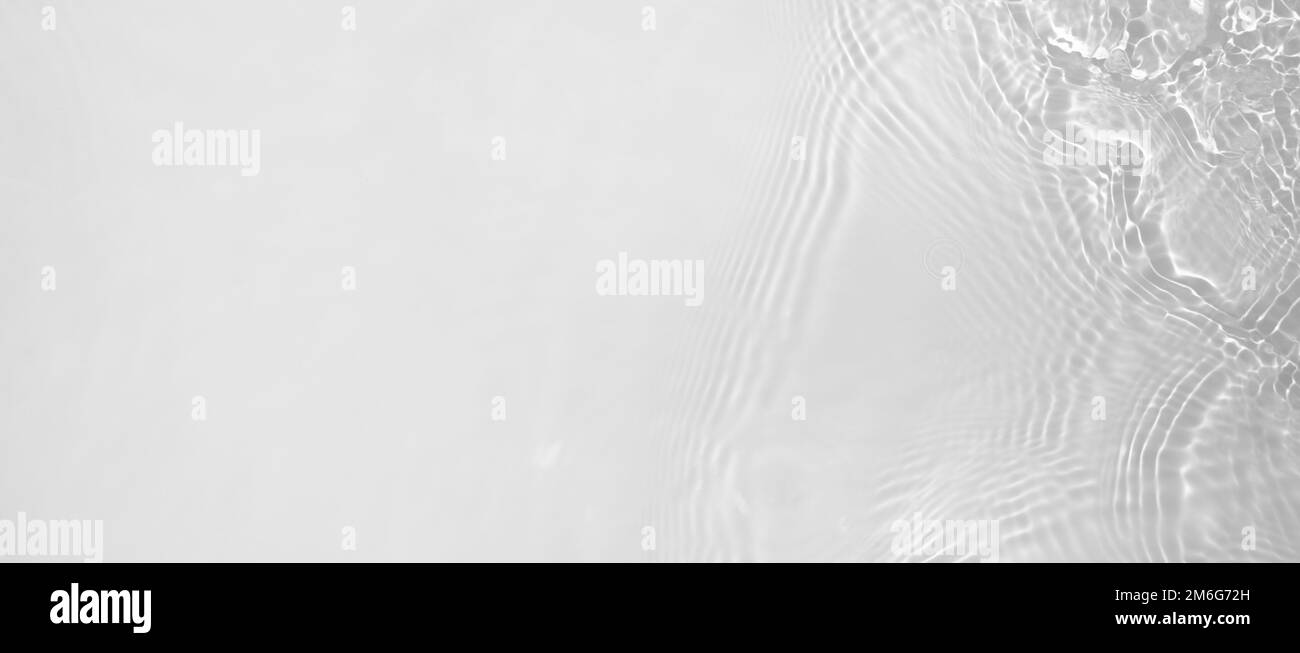 transparent white clear calm water surface wave texture Stock Photo - Alamy